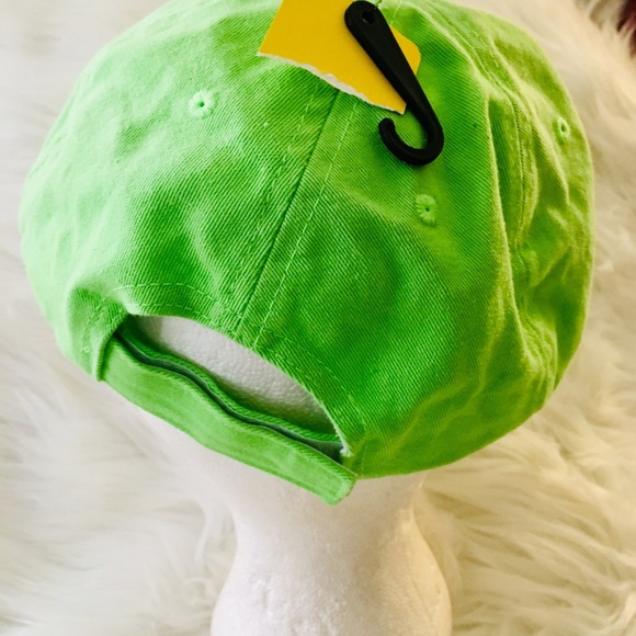 Accessories | New Green Neon Distressed Hat | Poshmark